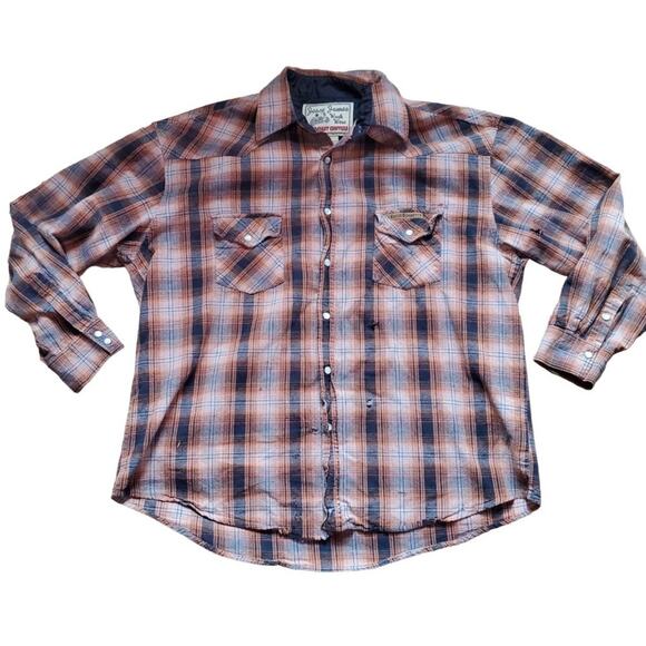 Vintage | Shirts | Vintage Jesse James Work Wear West Coast Choppers ...